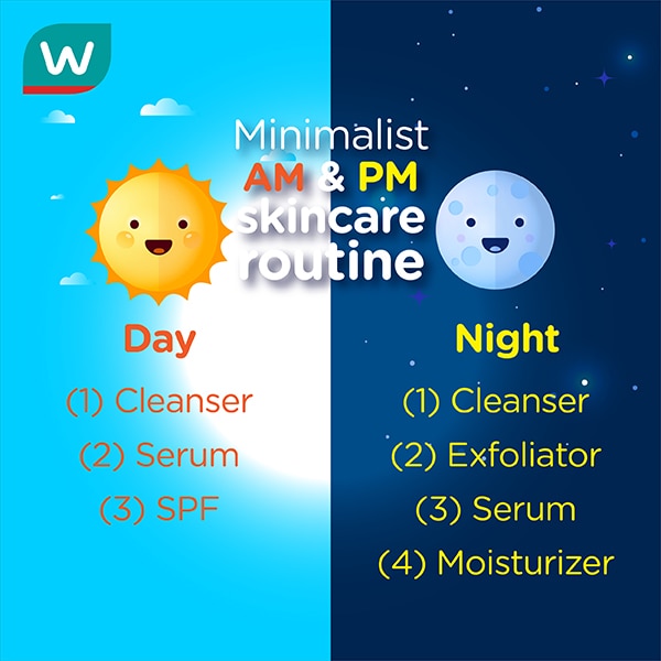 What’s “Skinimalism”? Build a simple skincare routine | Watsons TH