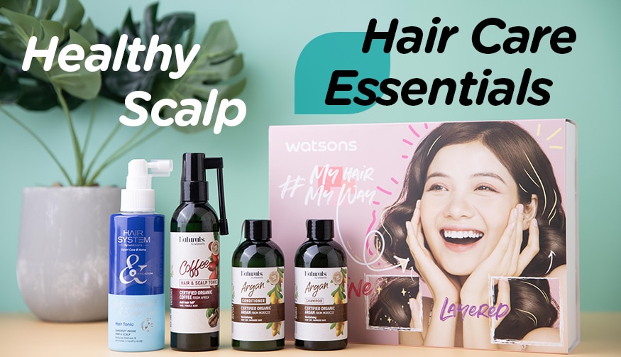 Hair care essentials for a healthy scalp | Watsons Thailand