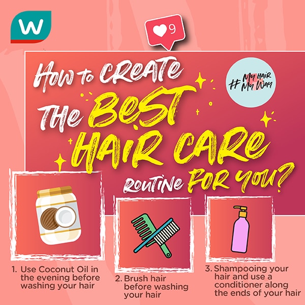 How to create the best hair care routine for you | Watsons Thailand