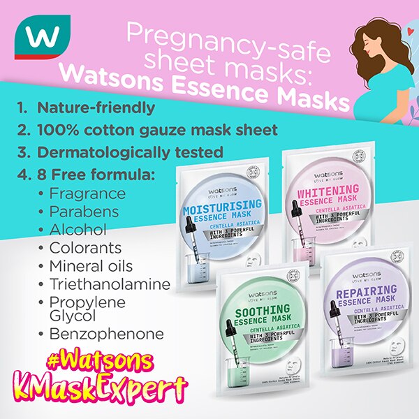 Keep your skin healthy & dewy with pregnancy-safe Watsons Essence Sheet ...