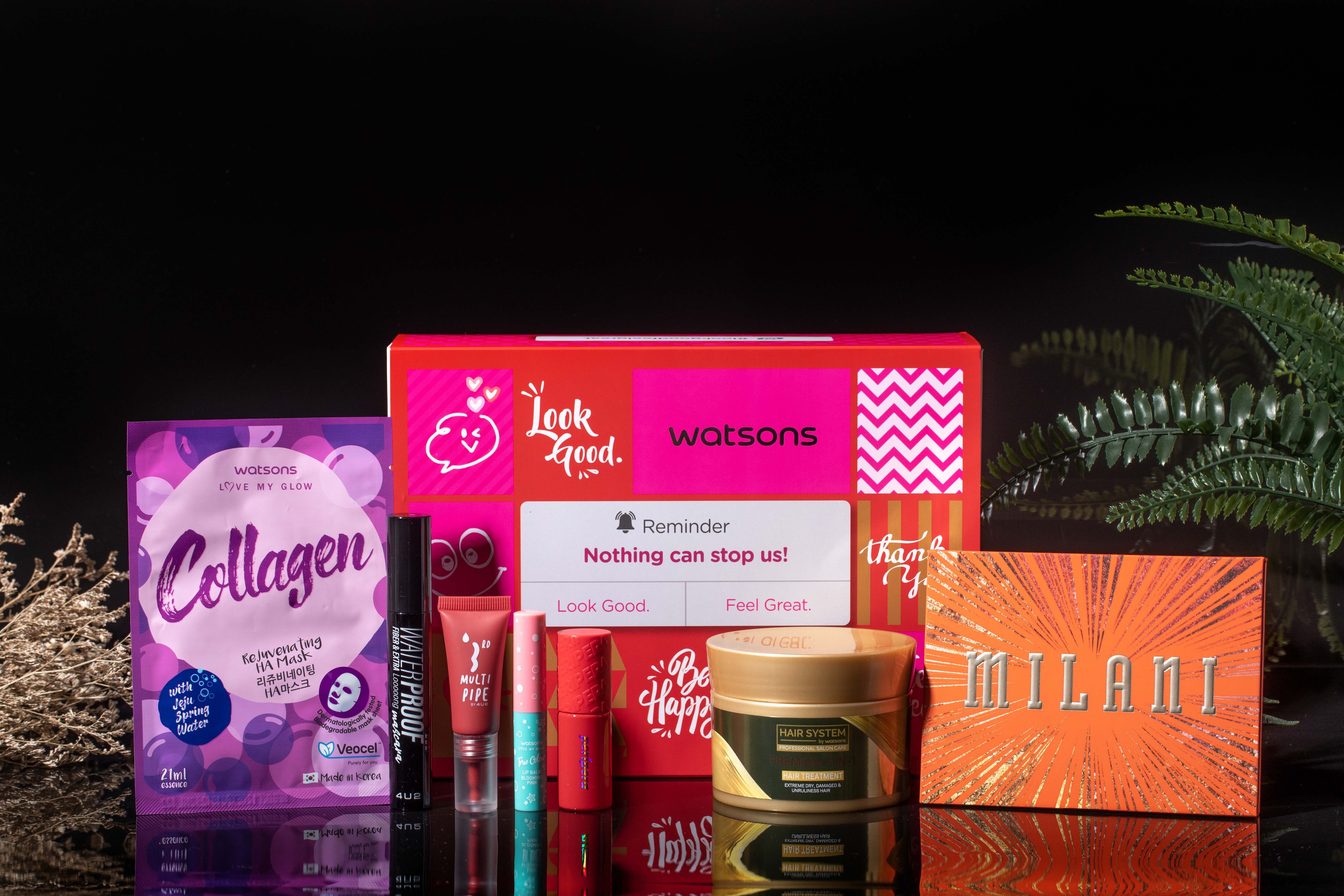 Watsons Beauty Box: Nothing can stop us to look good feel great (Makeup)