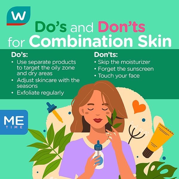Combination Skin: What is it & How to care for it? | Watsons Thailand